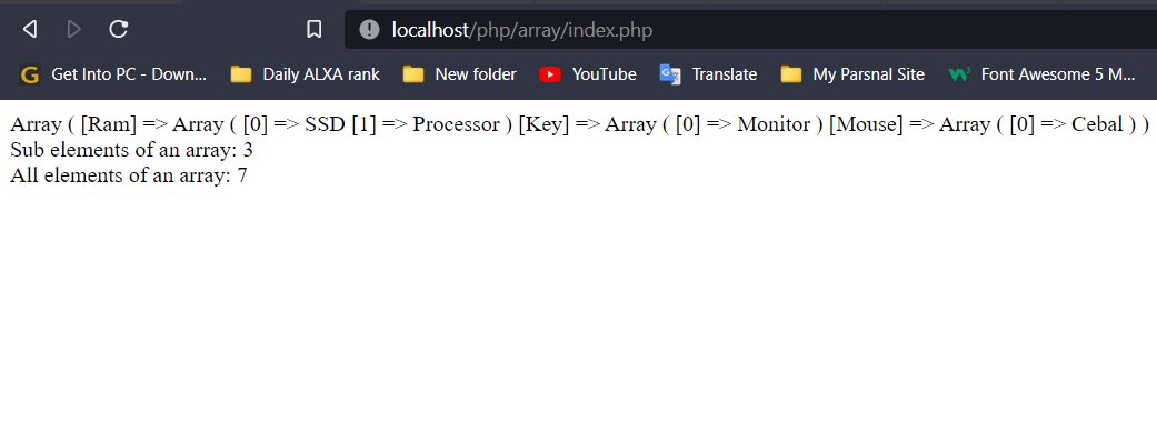 What Is The Difference Between Count Or Sizeof Function In Php Explain With Example Aiops