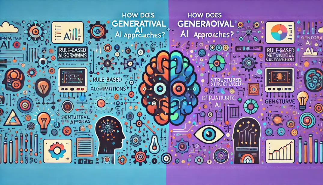 How does generative AI compare to traditional AI approaches? - AiOps ...